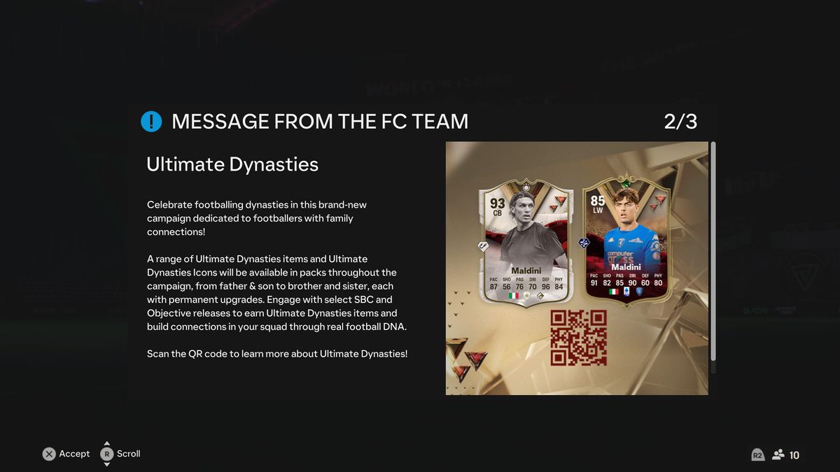 FC 24 Ultimate Dynasties promo adds father-son and sibling cards ...