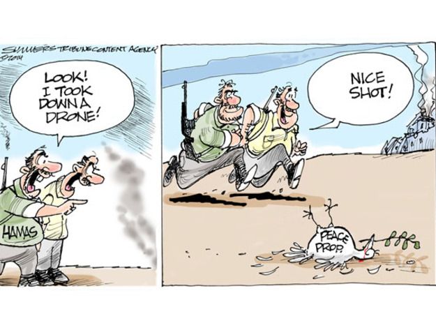 Political cartoon Israel Palestine | The Week