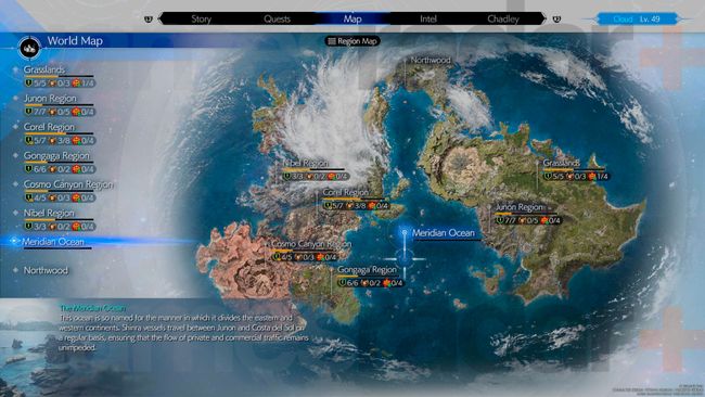 The full Final Fantasy 7 Rebirth map revealed | GamesRadar+