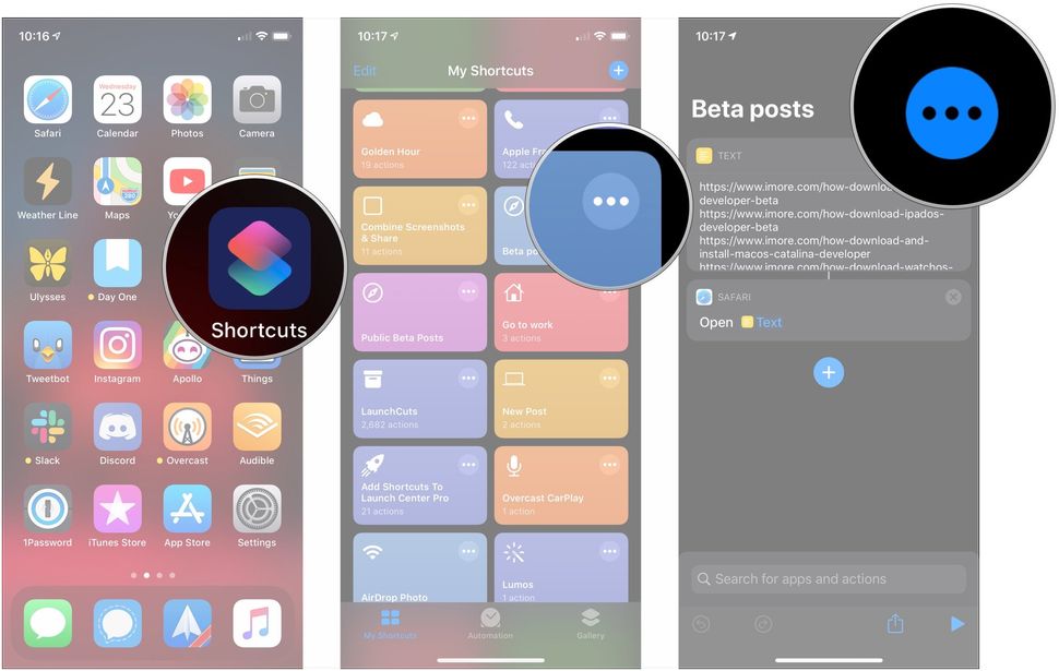 How to manage your shortcuts on iPhone and iPad | iMore