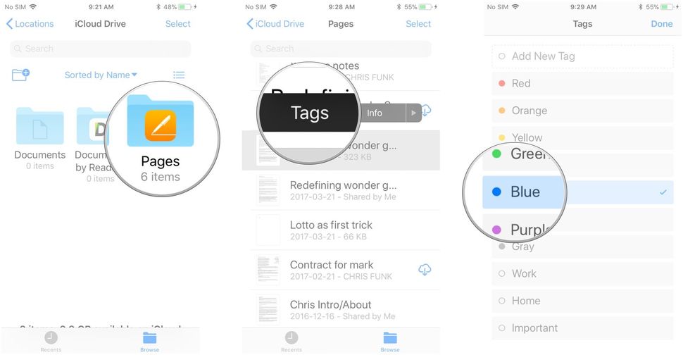 How to view and organize documents in the Files app in iOS 11 | iMore