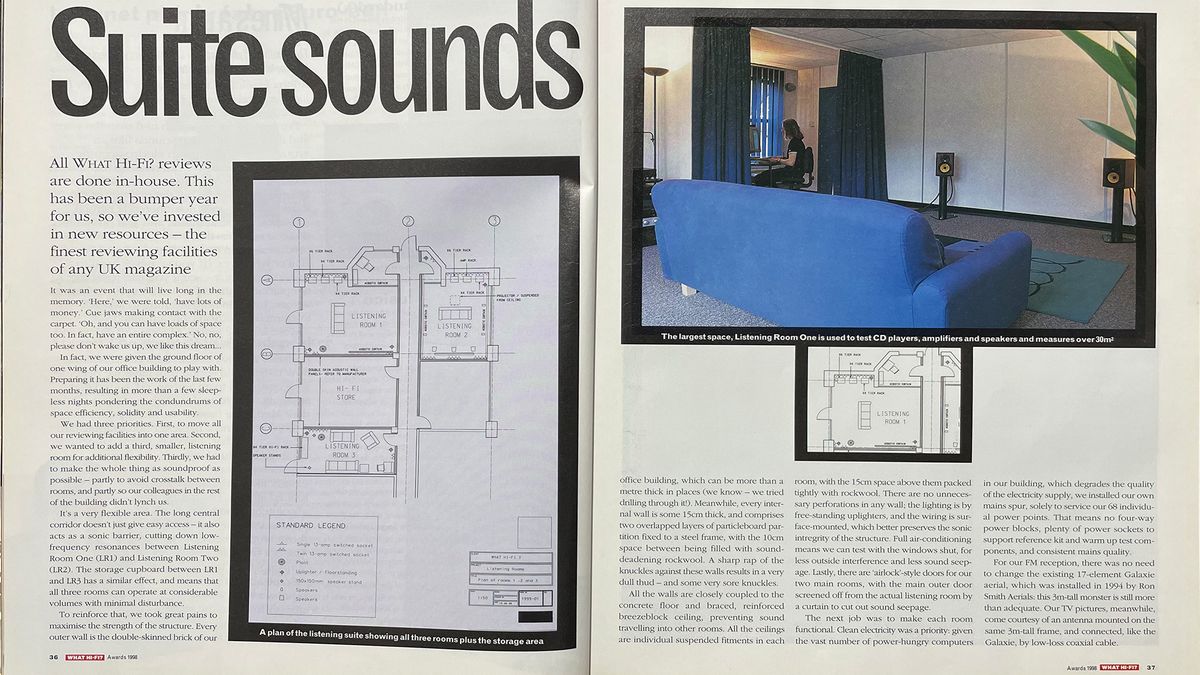 1990s Awards and the birth of the What Hi-Fi? test rooms | What Hi-Fi?