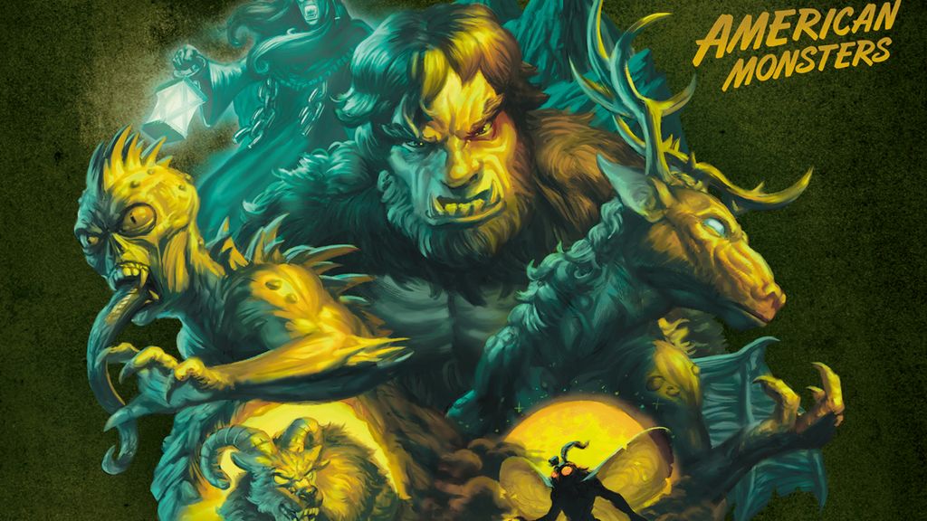 New Horrified: American Monsters board game lets you hunt down Bigfoot ...