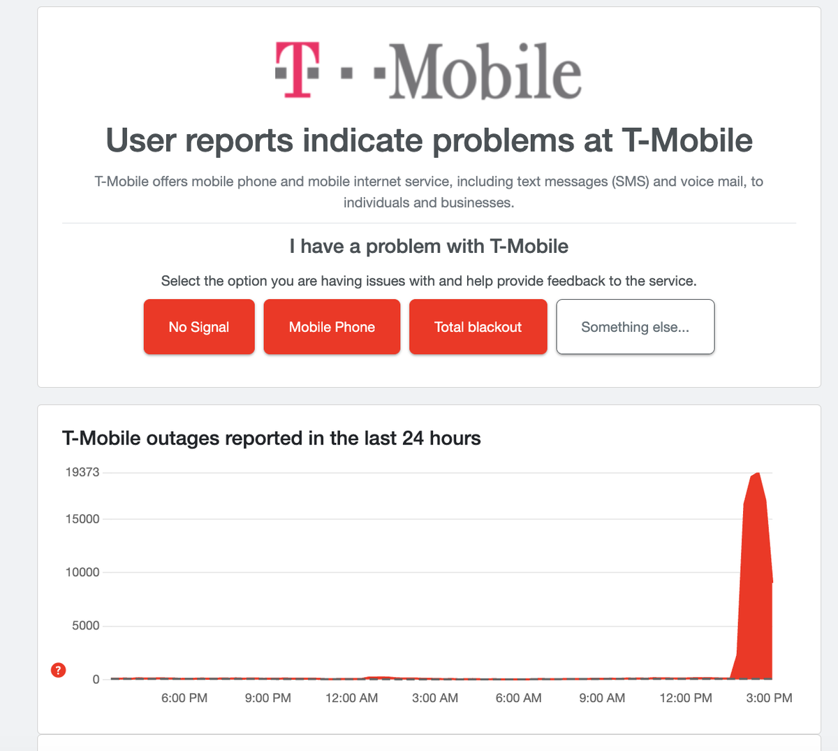 T-Mobile down: Customers report widespread outage across the U.S. | Laptop Mag