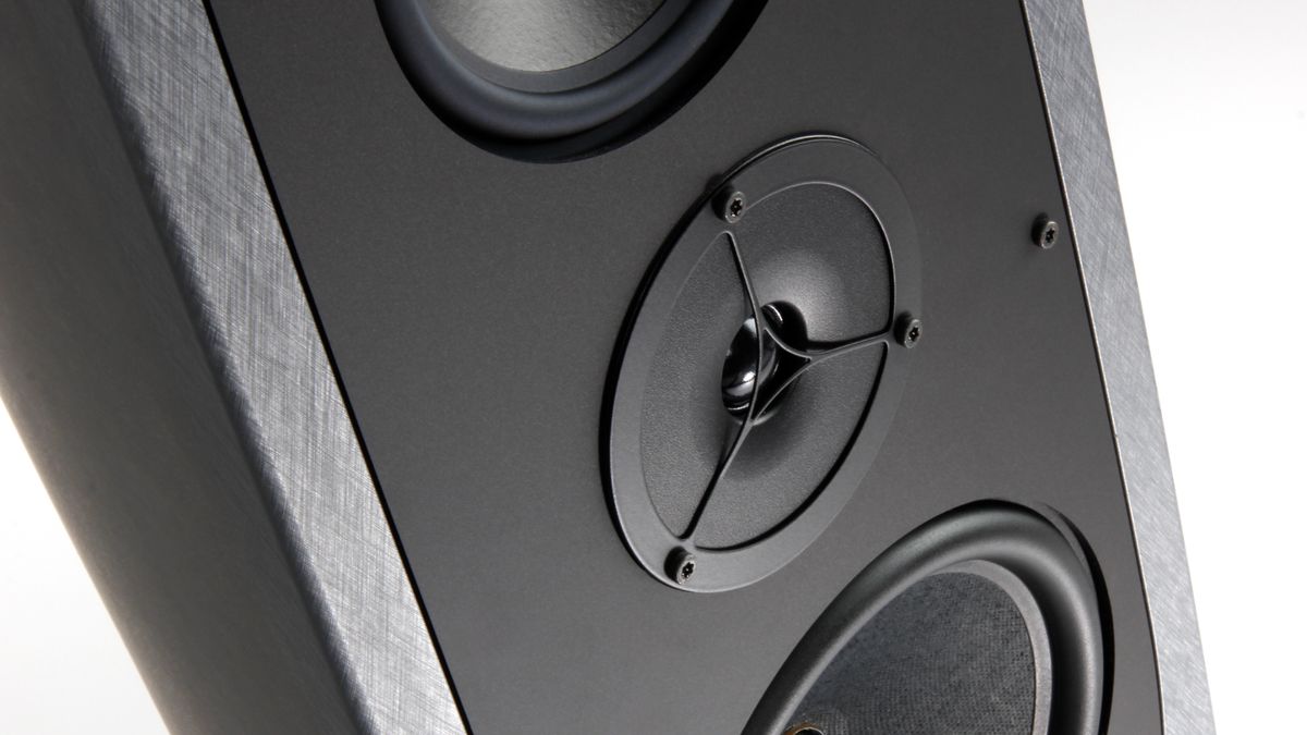 Rega's radical Aya speakers combine glass and cement for a striking ...