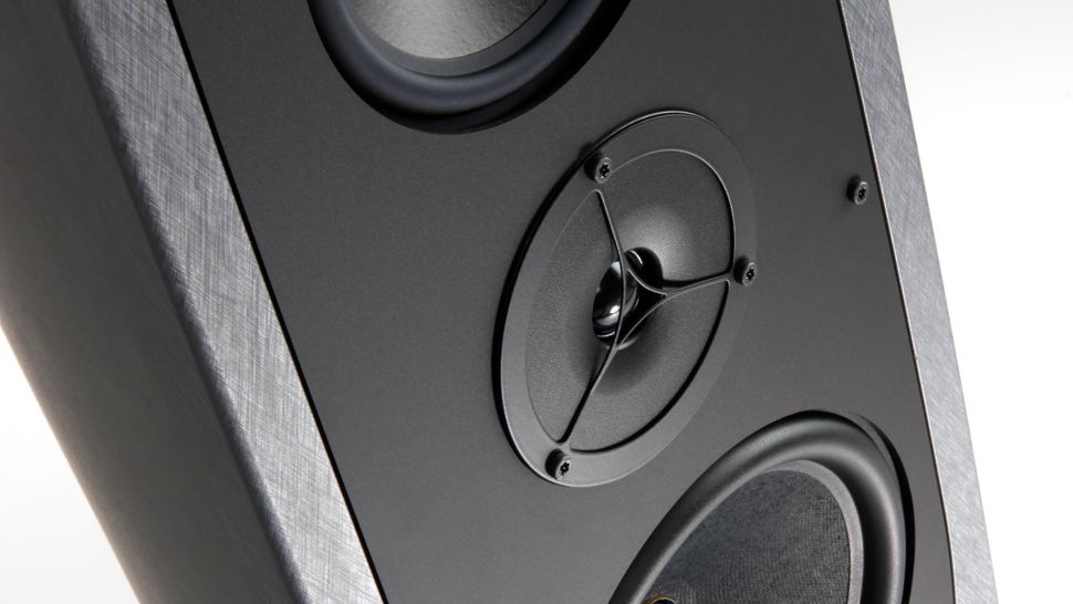 Rega's radical Aya speakers combine glass and cement for a striking ...
