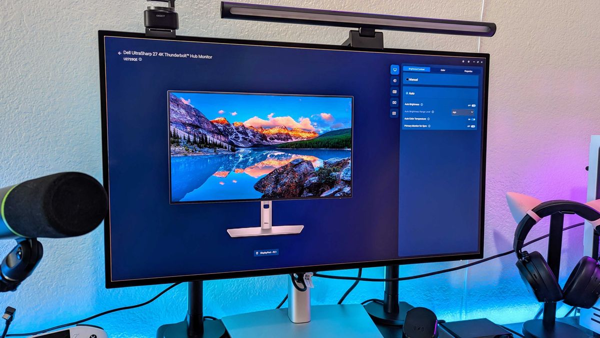 Dell UltraSharp 27 4K Thunderbolt Hub Monitor (U2725QE) review ...