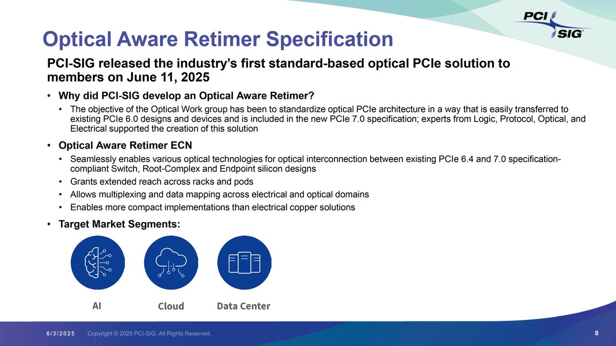 PCIe 7.0 spec finalized with up to 512GB/s speeds — PCI-SIG targets 1TB ...