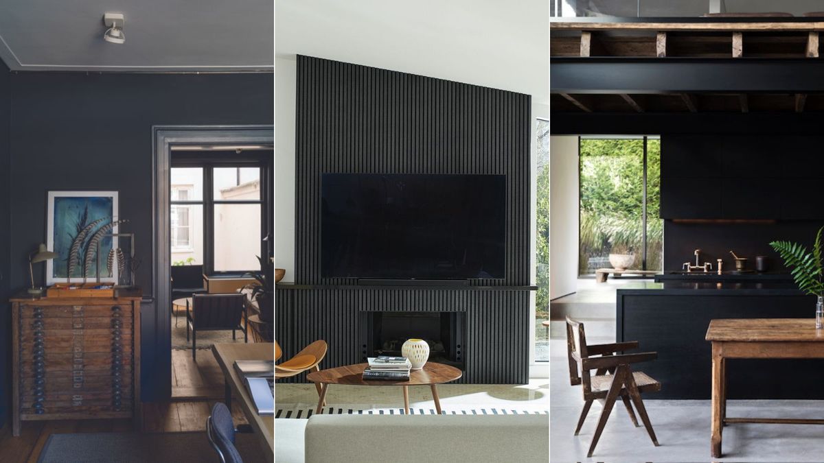 6 designer approved ways to use black paint | Homes and Gardens