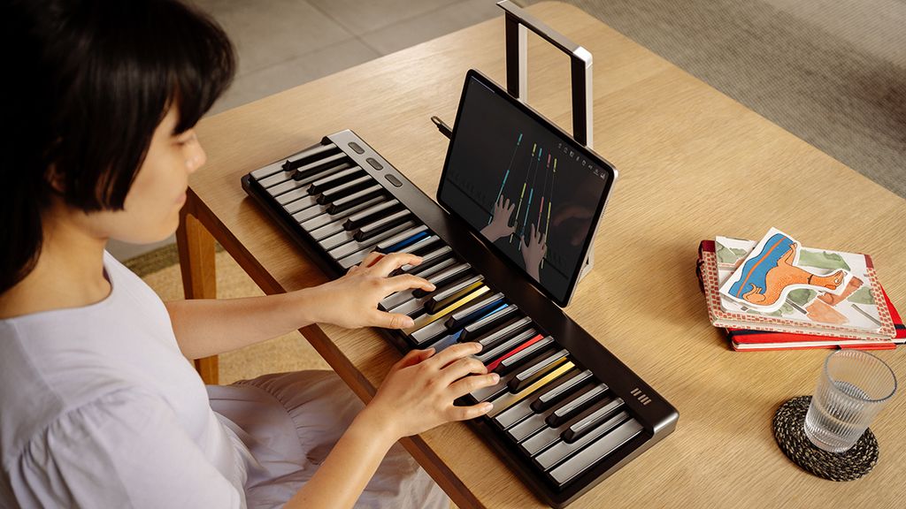 NAMM 2025: ROLI’s Piano is a larger keyboard for use with its Airwave ...