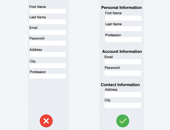 10 rules for making user-friendly web forms | Creative Bloq