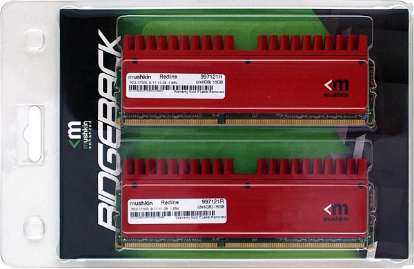 Mushkin Redline Ridgeback DDR3-2133 - Haswell And Richland Memory ...