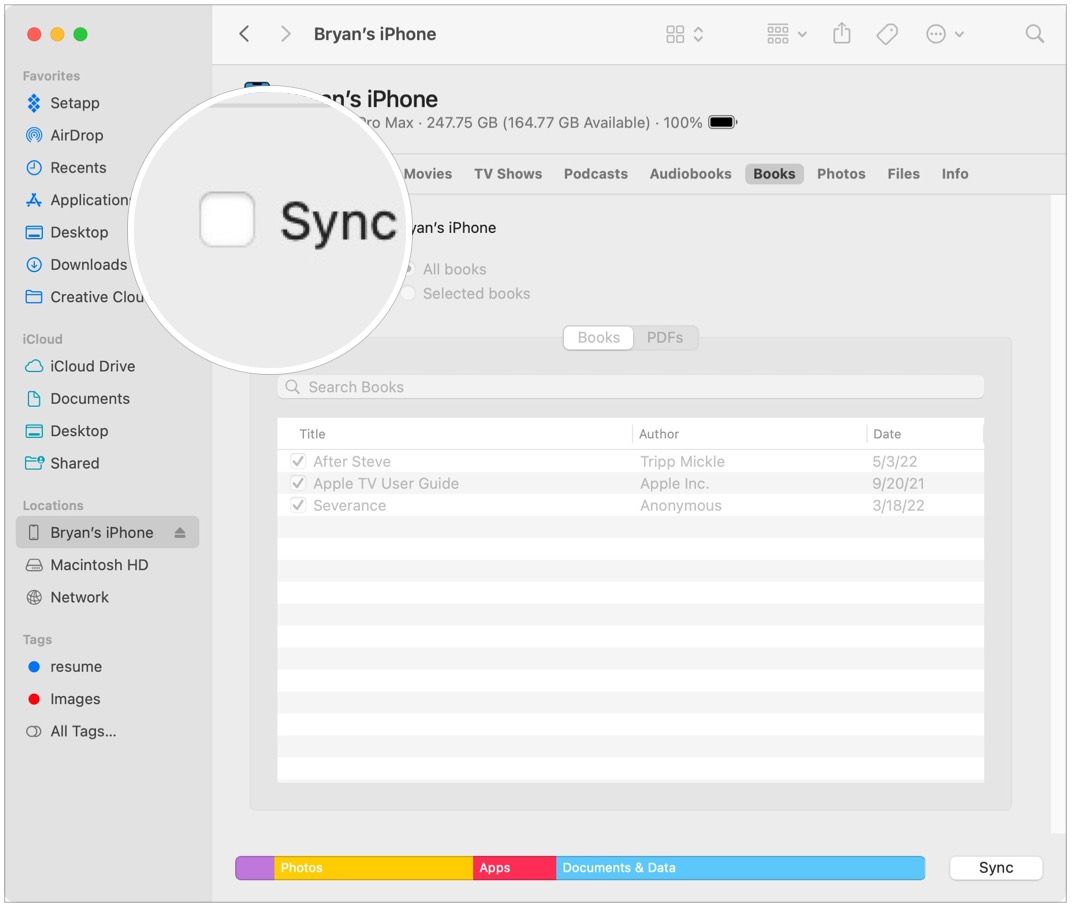 How to sync your iPhone and iPad with your Mac | iMore