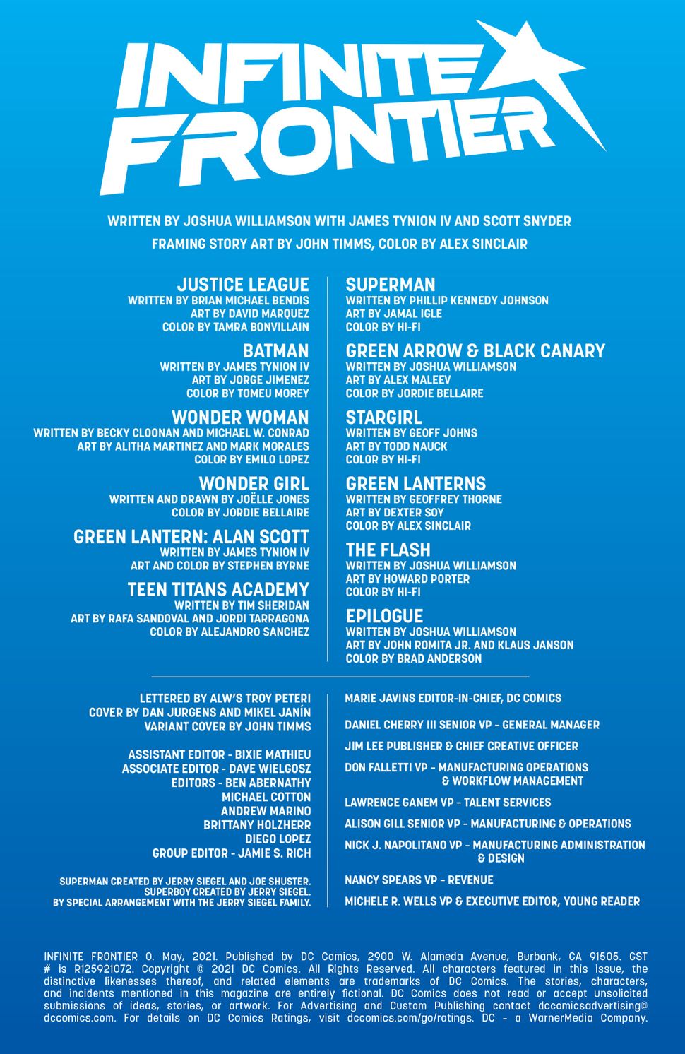 Read the first six pages of DC's game-changing Infinite Frontier #0 ...