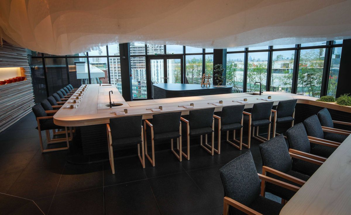 Endo at Rotunda restaurant opens in London | Wallpaper*