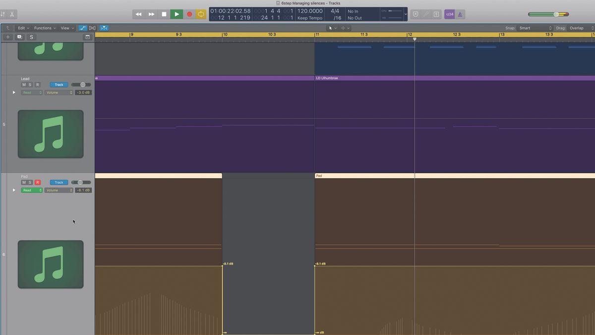 How to manage 'silences' using automation | MusicRadar