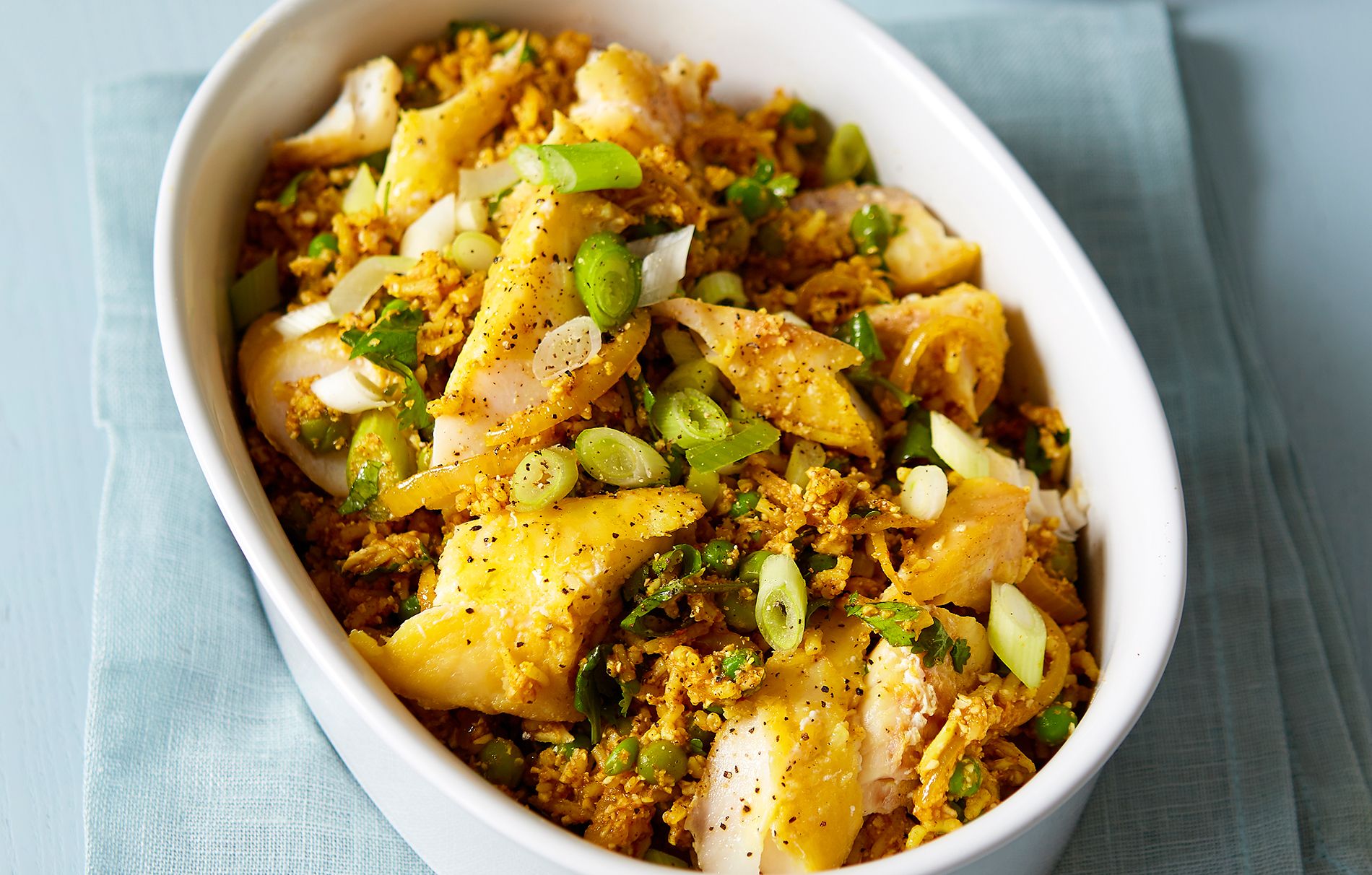 Spicy cauliflower kedgeree | British Recipes | GoodtoKnow