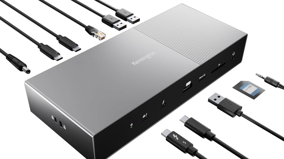 Kensington SD5000T5 EQ Thunderbolt 5 Triple 4K Docking Station review ...