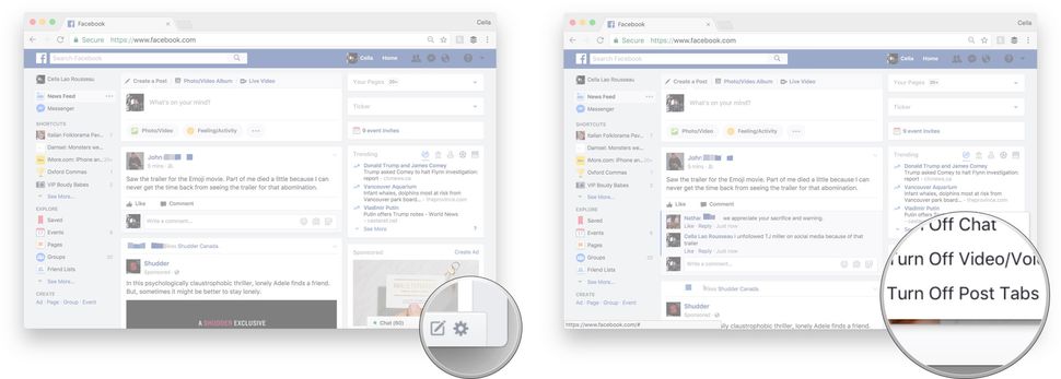 How to turn off those annoying Facebook Post Tab pop-ups | iMore