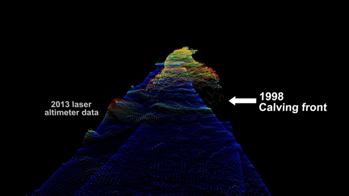 These Stunning 3D Images Reveal How a Massive Greenland Glacier Has ...