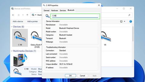 How to rename a Bluetooth device on Windows 11 | Laptop Mag