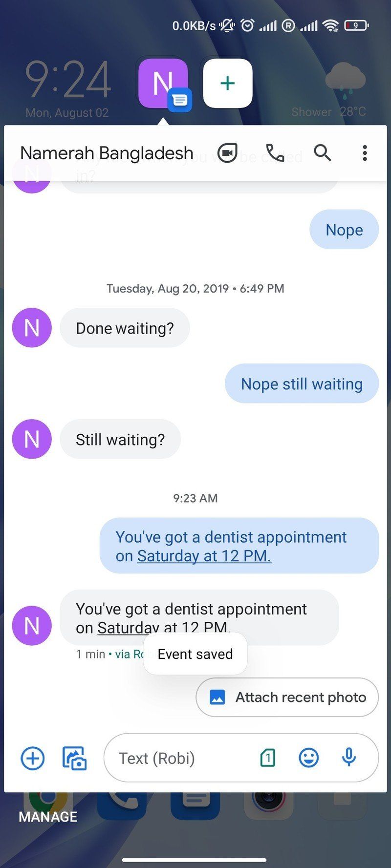 How to set a reminder directly from an Android notification | Android Central