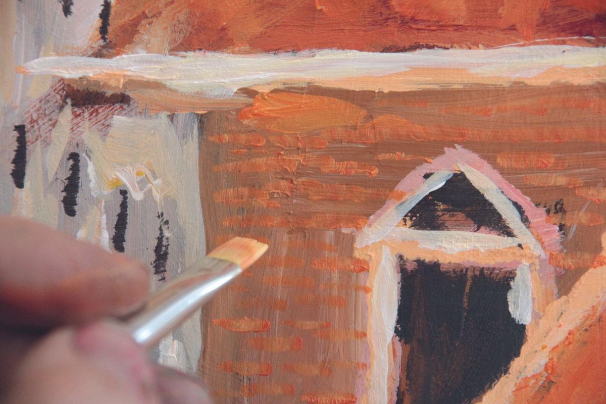 How to paint on a board: Create texture with acrylics | Creative Bloq