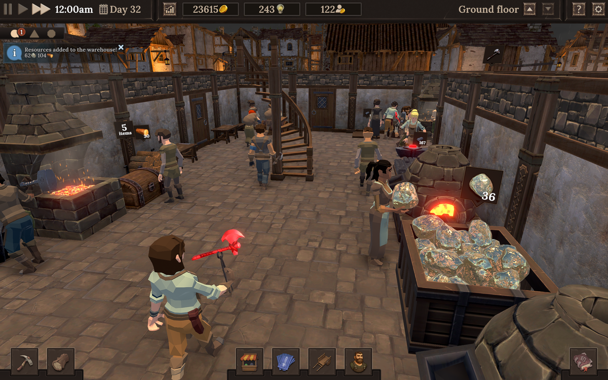 Even in early access, Blacksmith Master is a well forged ingot of cozy ...