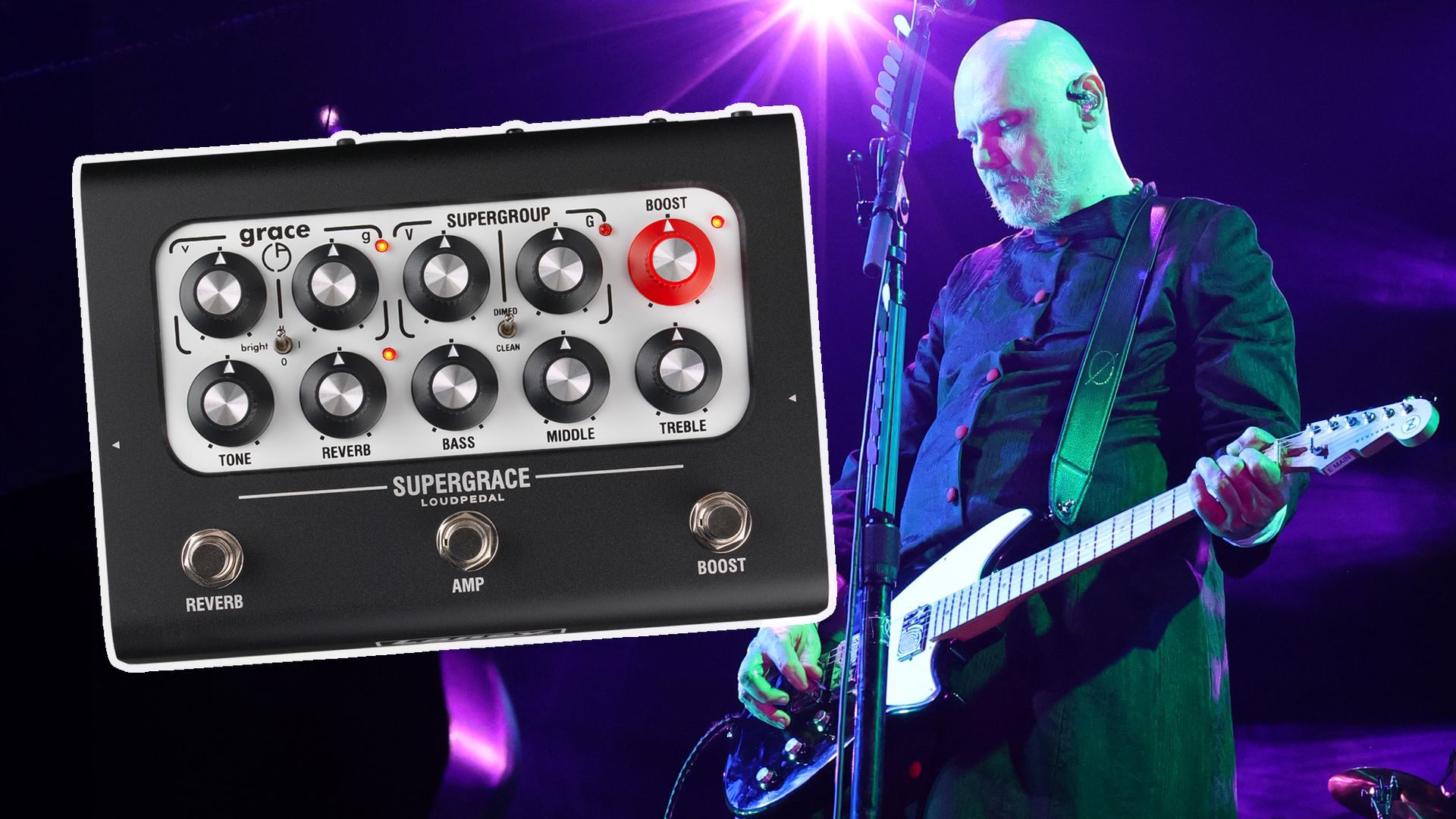 Billy Corgan/Laney Supergrace shrinks Smashing Pumpkins rig | Guitar World