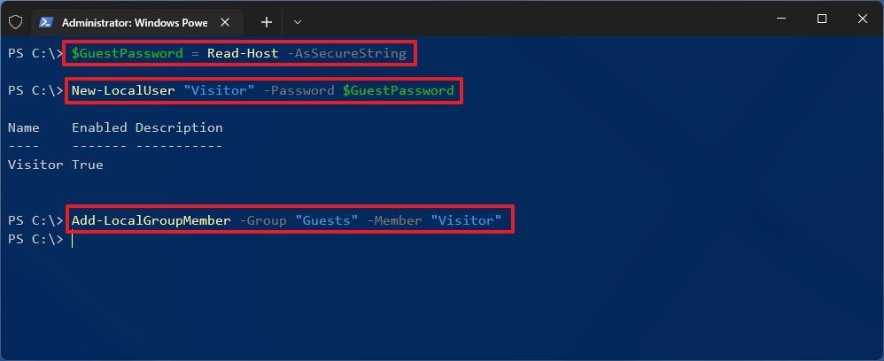 How to set up a guest account to safely share a Windows 11 PC | Windows ...