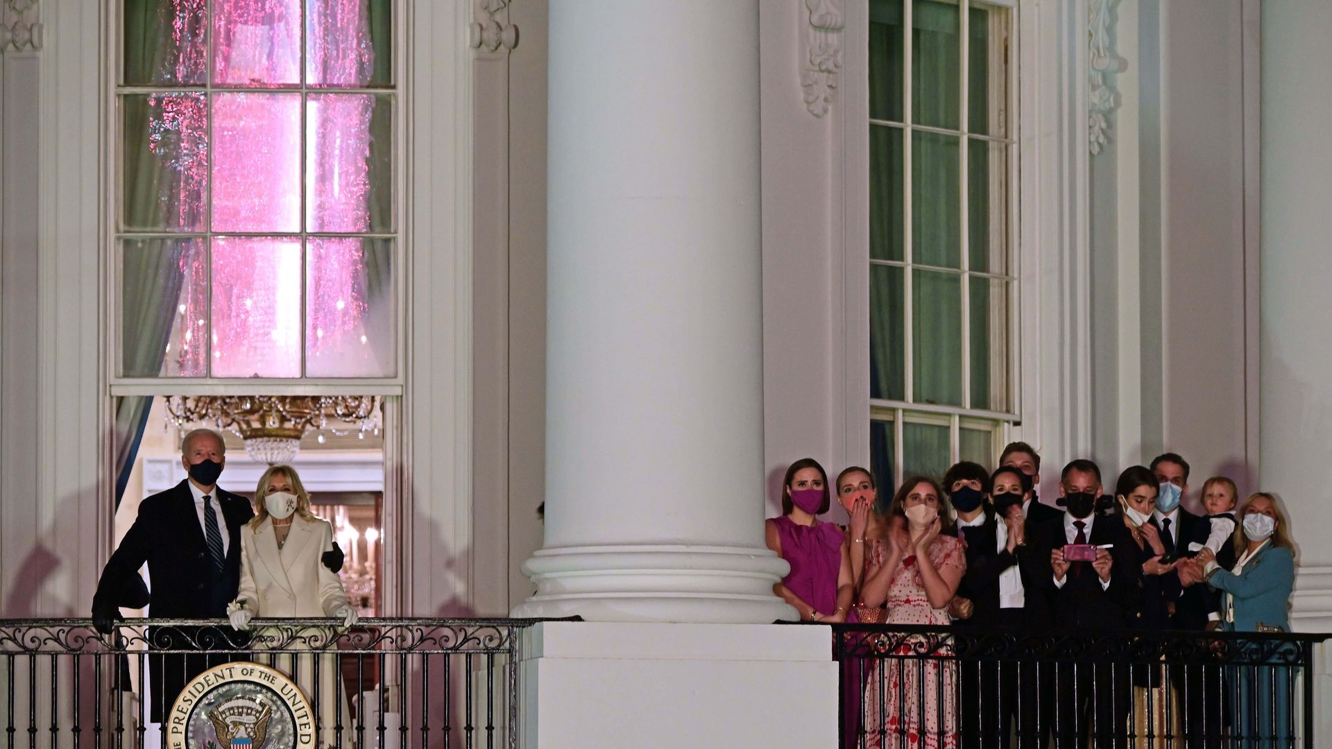 Joe Biden's Grandchildren Wear Glamorous Outfits at Lincoln Memorial ...