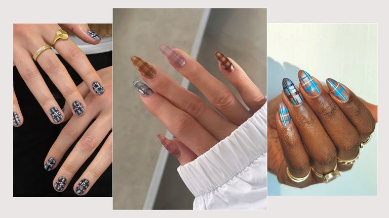 14 Checkered Nail Designs to Save for Inspiration | Who What Wear