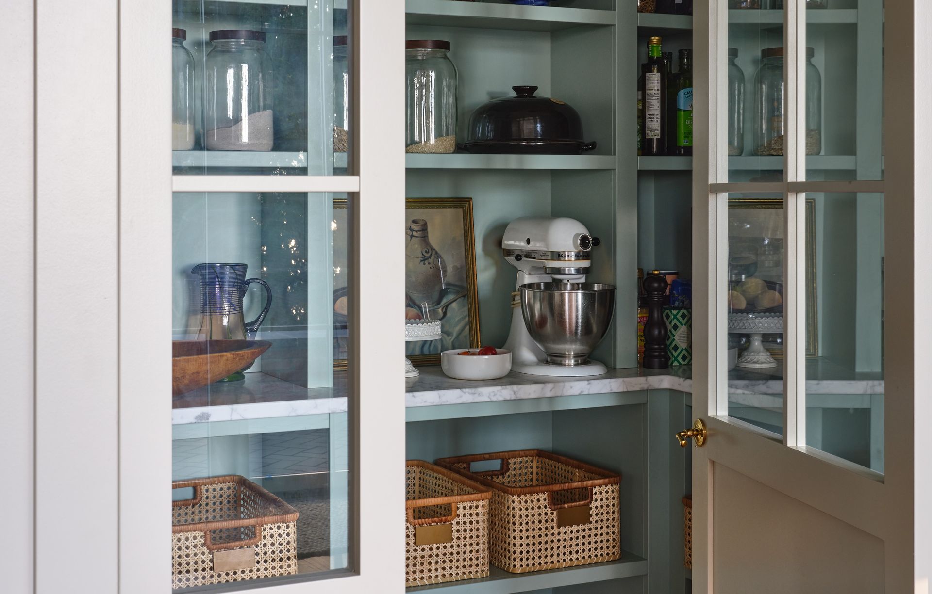 6 Small Pantry Ideas for Squeezing in Extra Food Storage | Livingetc