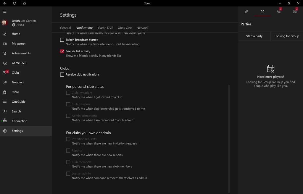 How to turn off Xbox Club notifications on Xbox One and Windows 10 ...