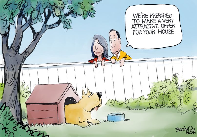 editorial cartoon housing prices | The Week