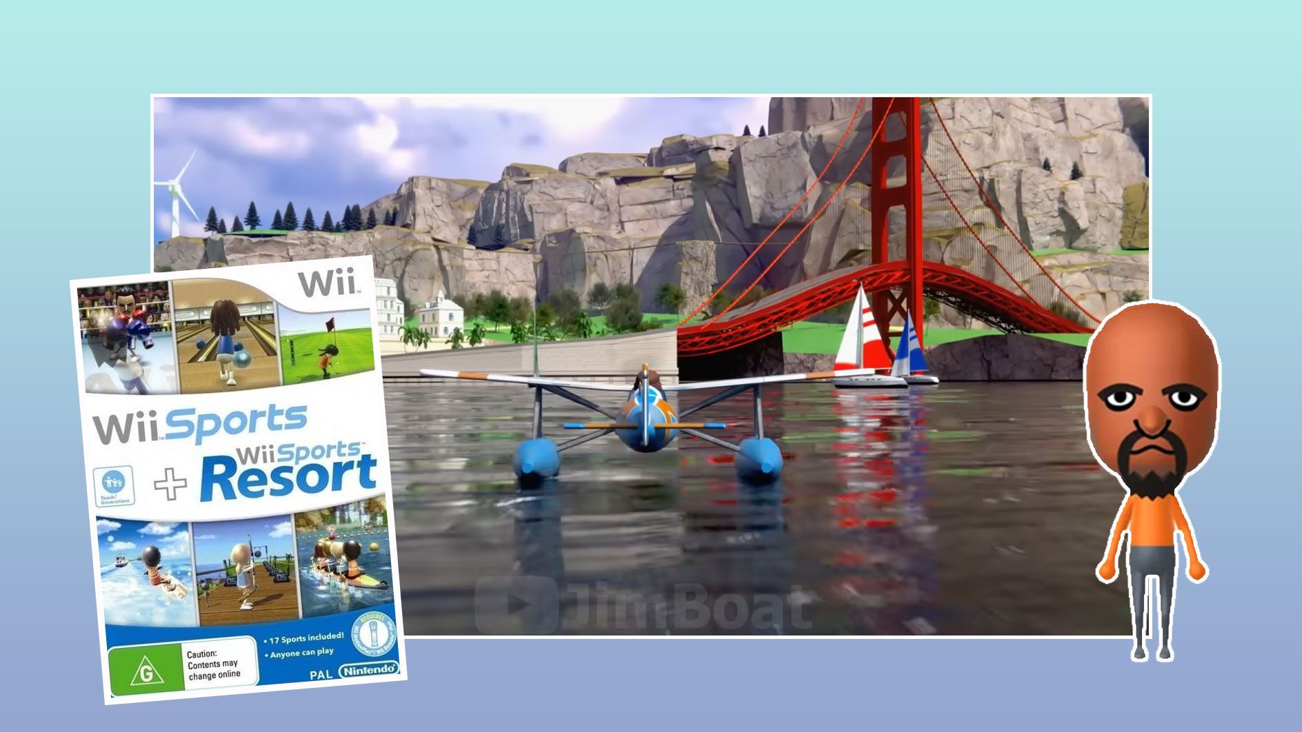 Nintendo's Wii Sports Resort got remade in Blender with "killer ...