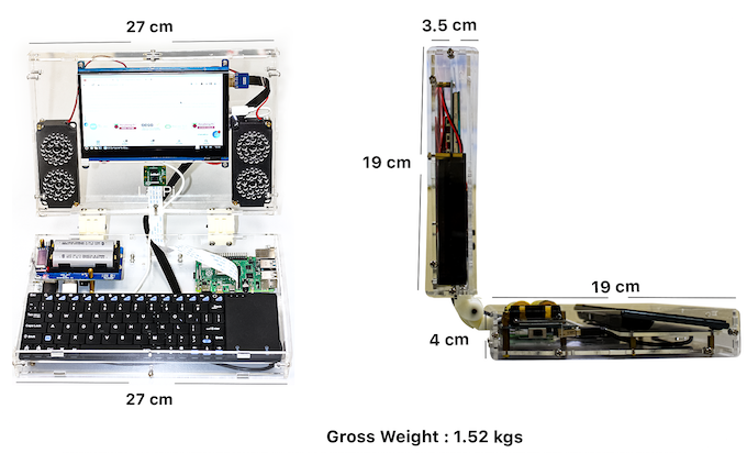 DIY Modular Raspberry Pi Laptop LapPi 2.0 Announced for Crowdfunding ...