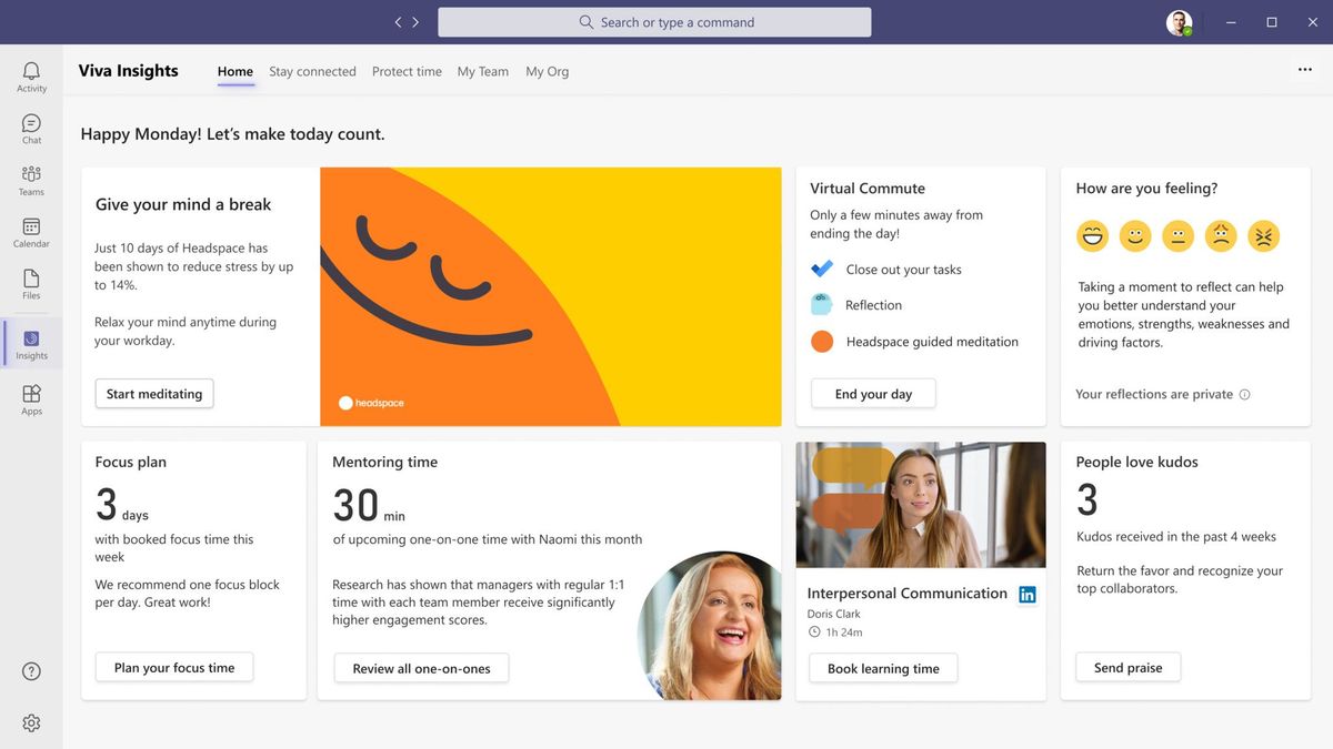 Microsoft Viva is a new platform that's built to improve the employee ...