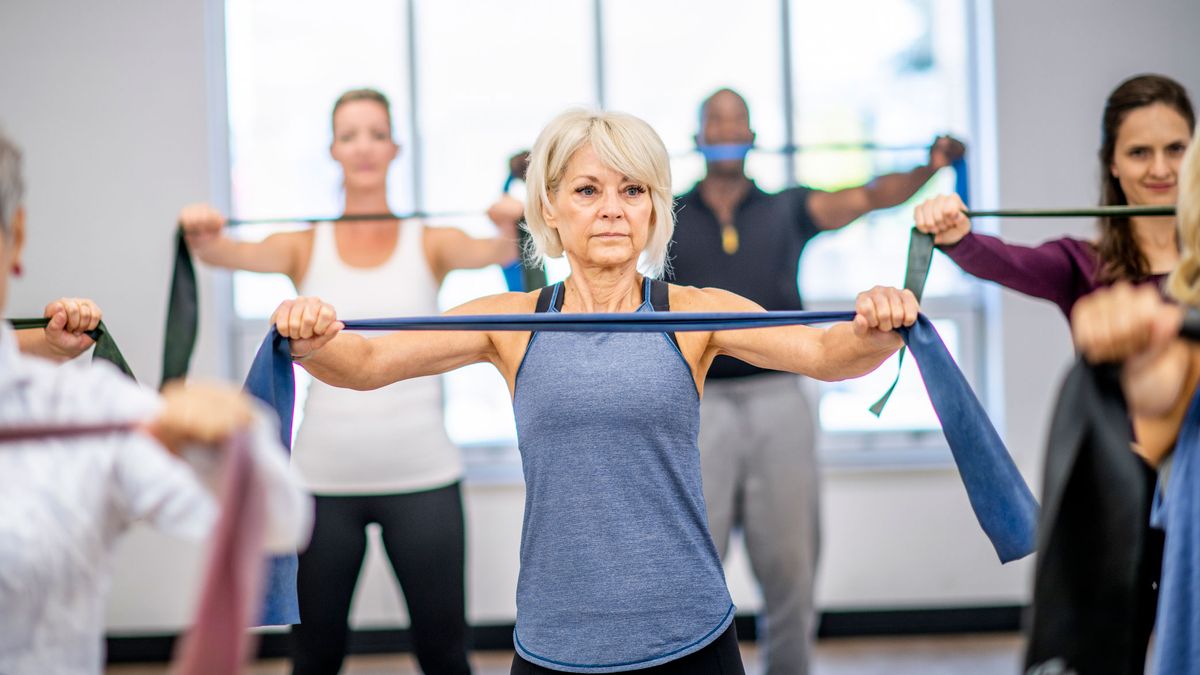 WATCH: The 45-minute resistance band workout to get stronger at home ...