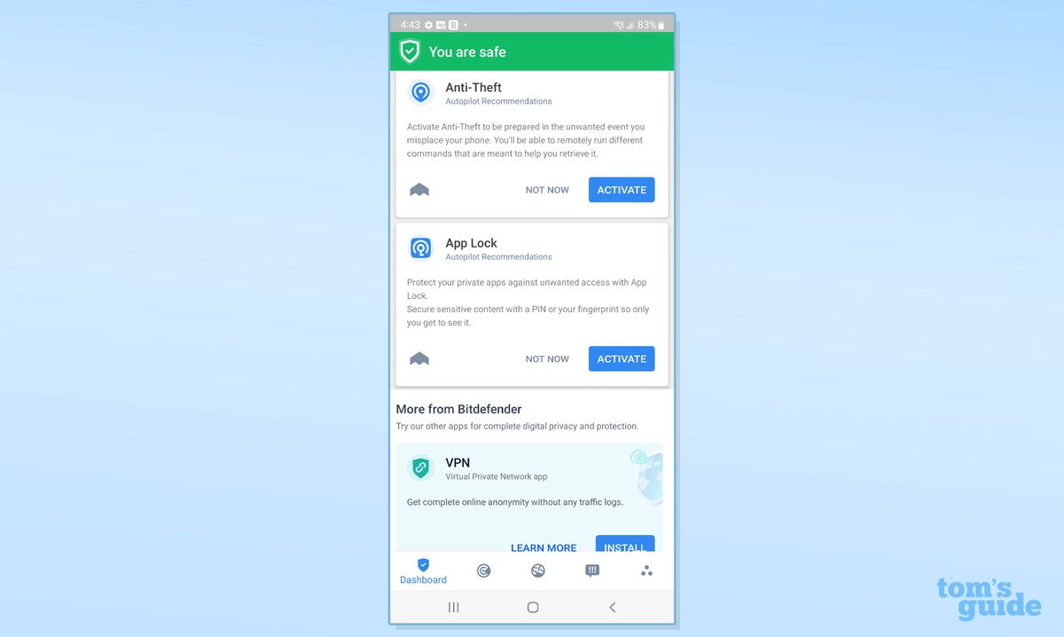 Bitdefender Mobile Security review | Tom's Guide