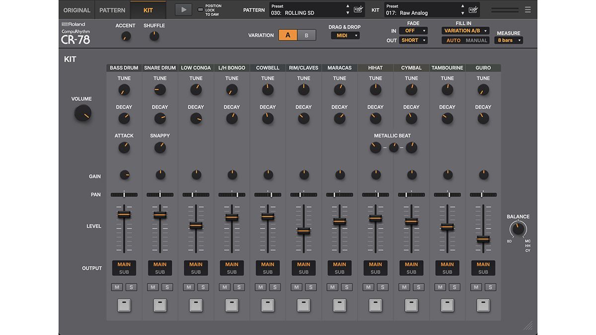 I can go for that: Roland releases an official plugin version of the CR ...
