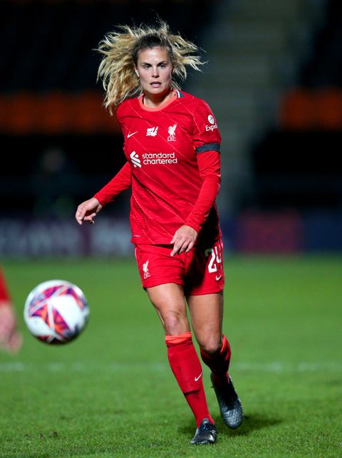 Katie Stengel at the double as Liverpool stun Chelsea on WSL return ...