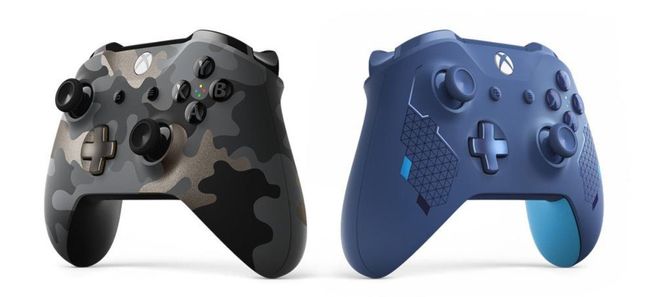 Microsoft announces Night Ops Camo and Sport Blue Xbox One controllers ...