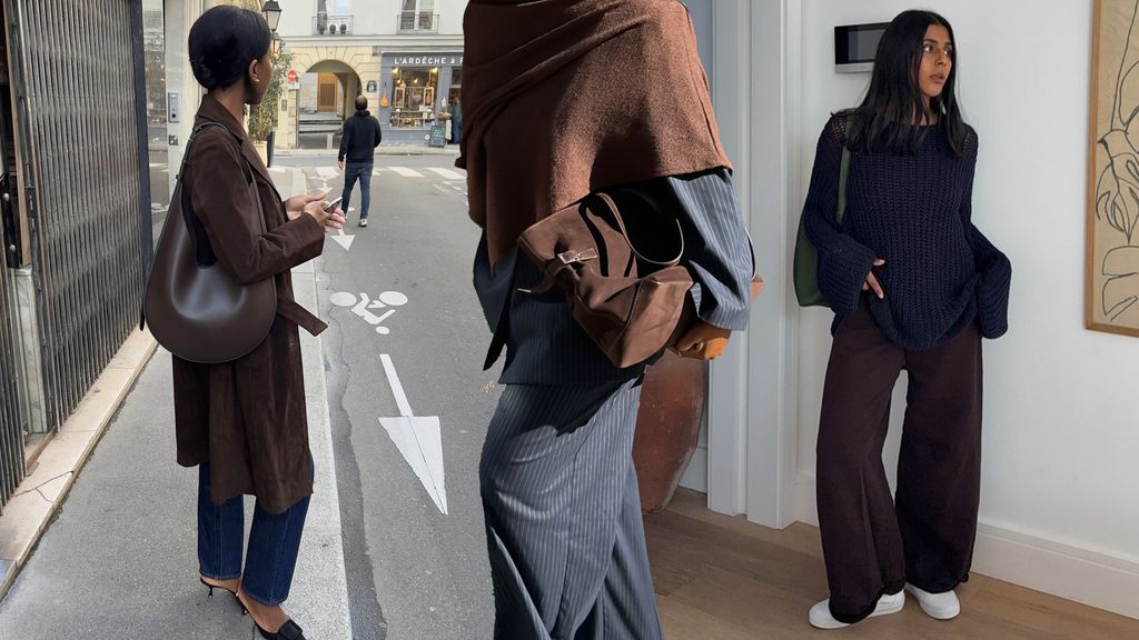 Navy-and-Brown Is the Outfit Color Trend to Wear in 2025 | Who What Wear