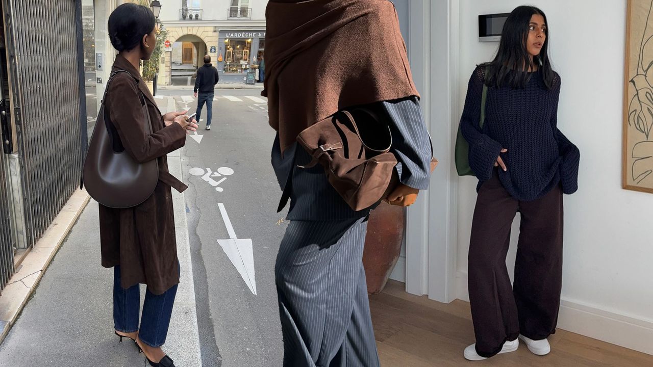 Navy-and-Brown Is the Outfit Color Trend to Wear in 2025 | Who What Wear