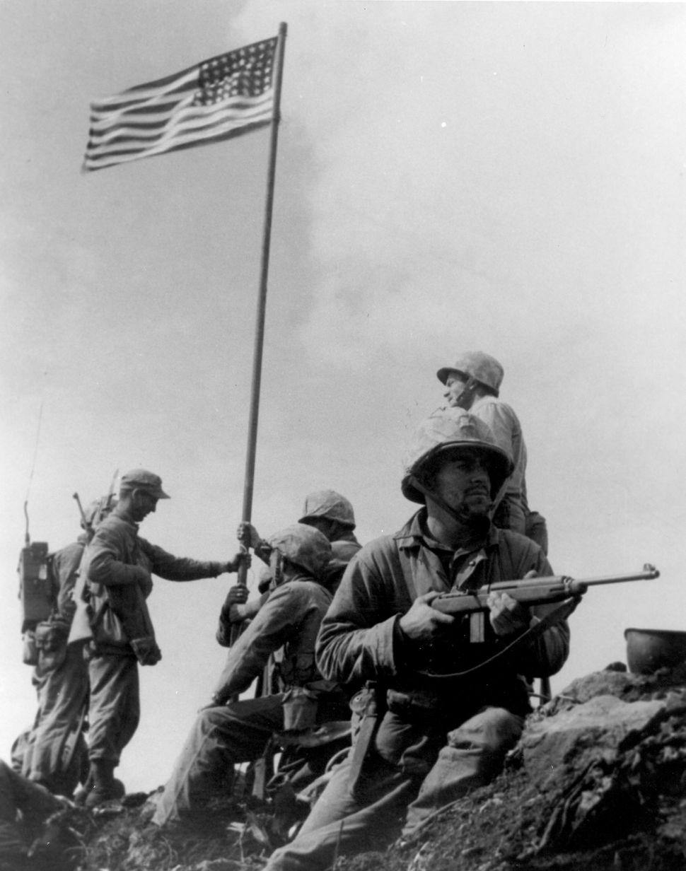 Raising the flag on Iwo Jima: Here's the story behind that iconic World ...
