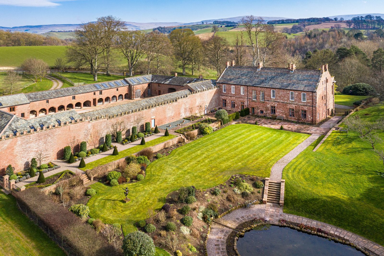 An exquisite private estate in the Cumbrian countryside — complete with ...
