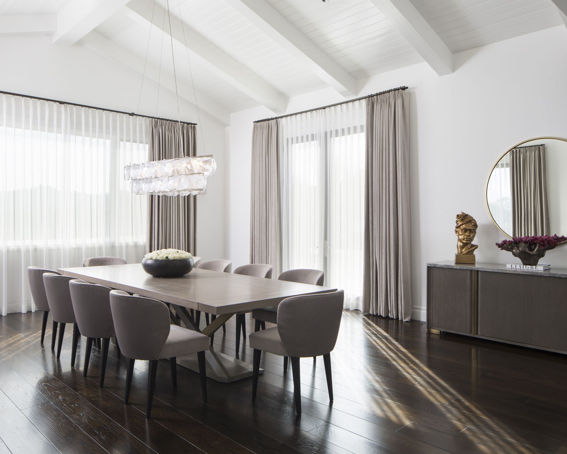 Dining room curtain ideas: 10 stunning drapery styles | Homes and Gardens