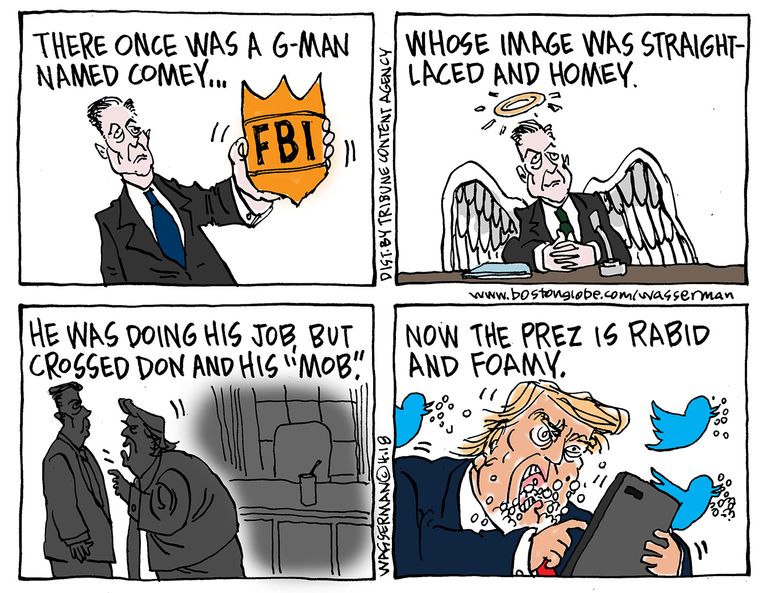 7 scathingly funny cartoons about James Comey's publicity tour | The Week
