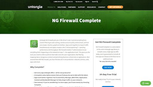 Untangle NG Firewall Complete review | TechRadar